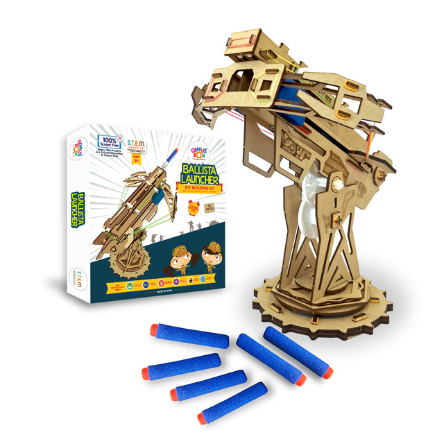 BALLISTA LAUNCHER | DIY BUILDING KIT | EASY CONSTRUCTION | PLAYFULL LE ...