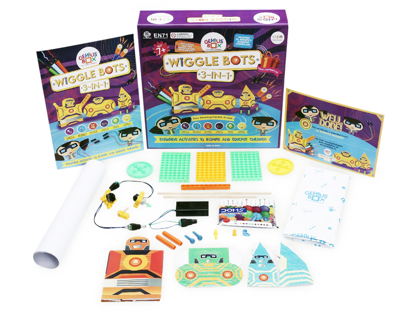 WIGGLE BOTS | 3-IN-1 | AGE: 7+ YEARS – geniusbox.in