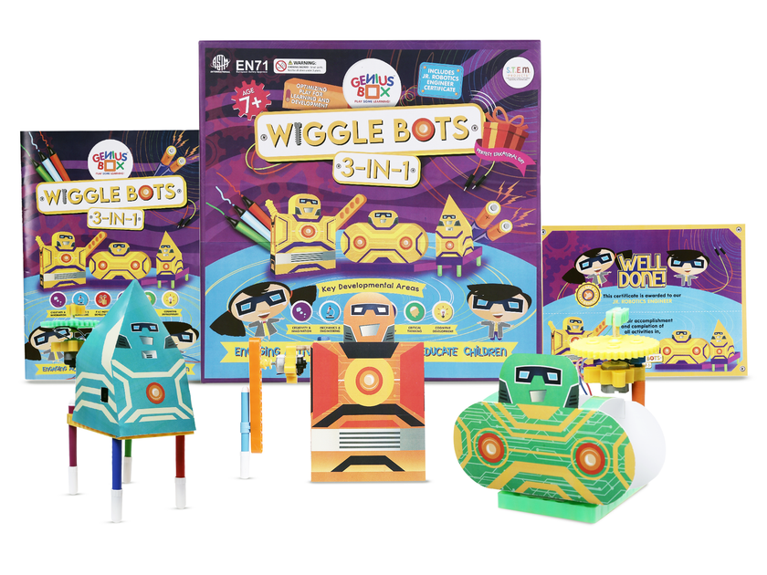 WIGGLE BOTS | 3-IN-1 | AGE: 7+ YEARS – geniusbox.in